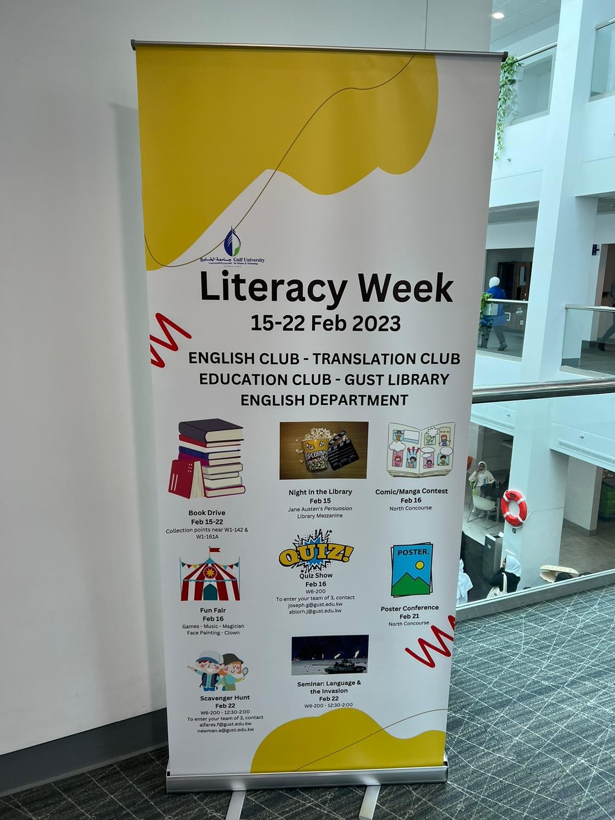Literacy Week 2023 - English Department